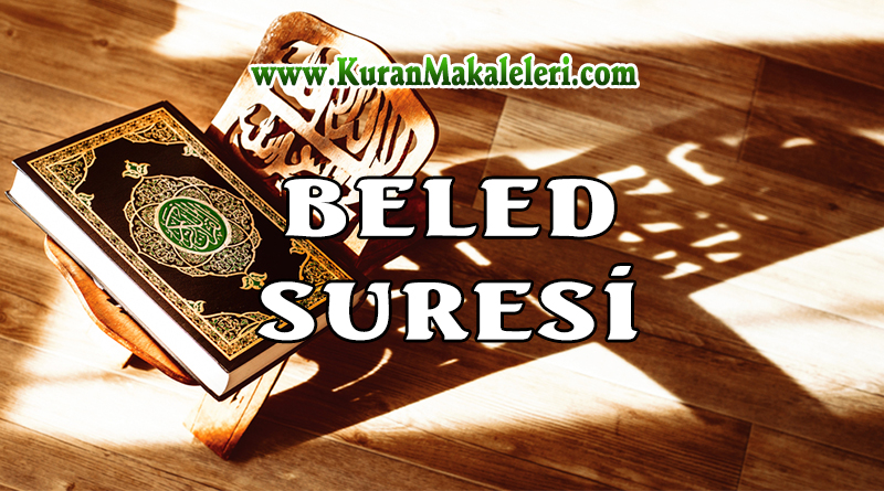90-Beled Suresi İndeksi - Kur'an Makâleleri